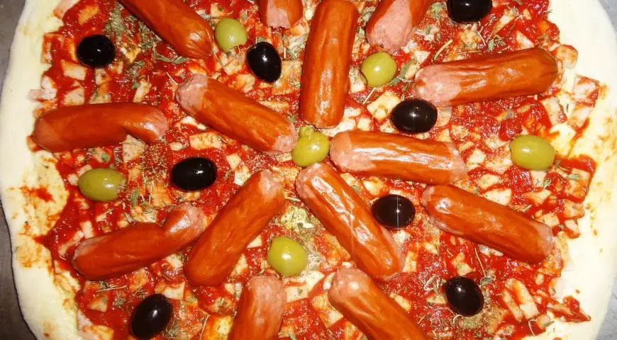 Fotografie varenie recept: tarantella pizza, krok č. 11