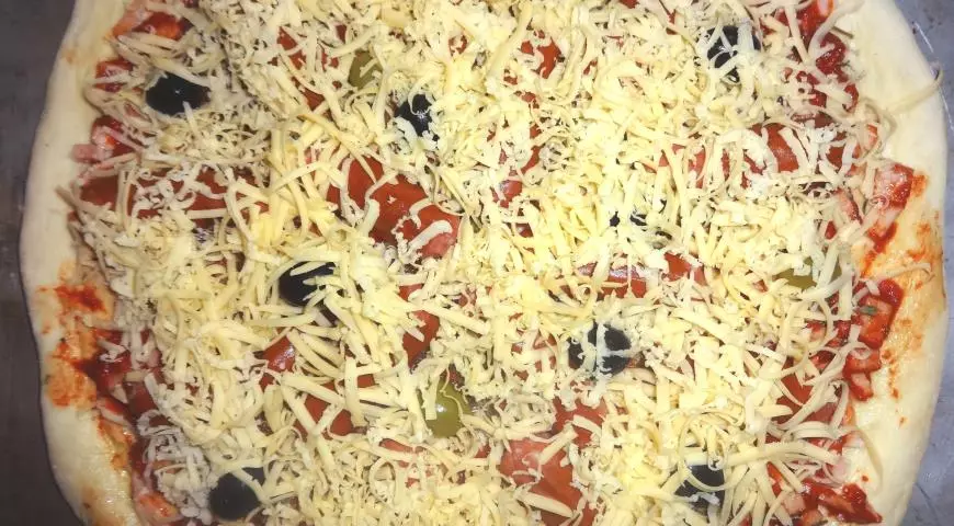 Foto varenie recept: pizza tarantella, krok číslo 12