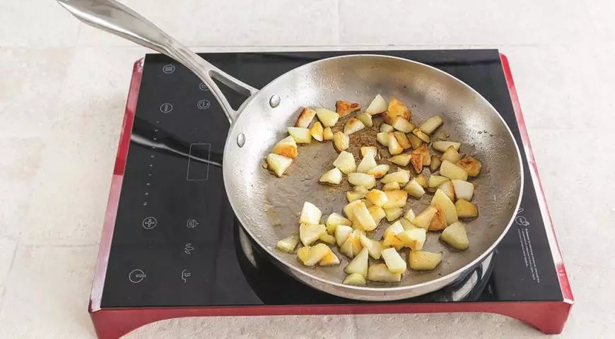 स्टक फ्याटो पकाउने विधि: भेनिला र स्याउ, चरण संख्या 2 को साथ चामल द सेप्रिज 2