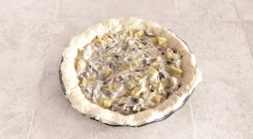 Foto av forberedelsen av oppskriften: Pie fra en vegetabilsk bukett, trinn nummer 4