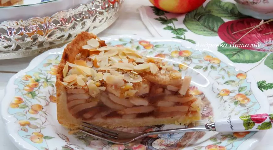 Receita de cozinhar foto: torta de maçã premium, passo nº 12