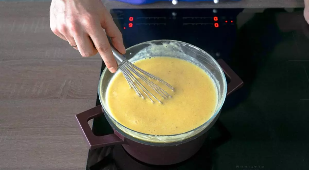 Torta de limão com merengue italiano, creme de calor