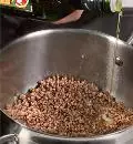 Fotografija za kuhanje recept: kaša od heljde s lososom i maslinovim uljem, korak 3
