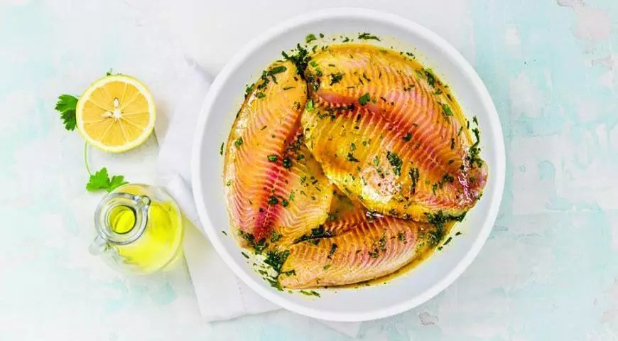 מתכון בישול תמונה: דגים עם ירקות מרוקאים, צעד מס '1