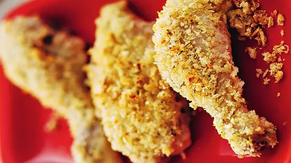 Crispy chicken, step-by-step recipe na may mga larawan