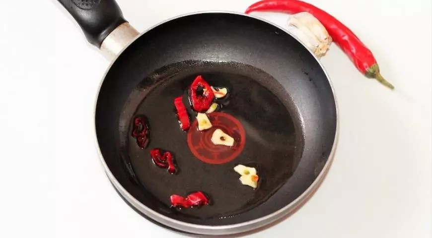 स्टक फटो पकाउने विधि: बीन सूप फिरा, चरण नम्बर 2