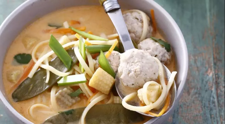 泰國椰子湯用丸子