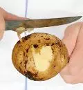 Foto kuhanje recept: toplo pečeno krompirjevo solato, korak št. 4