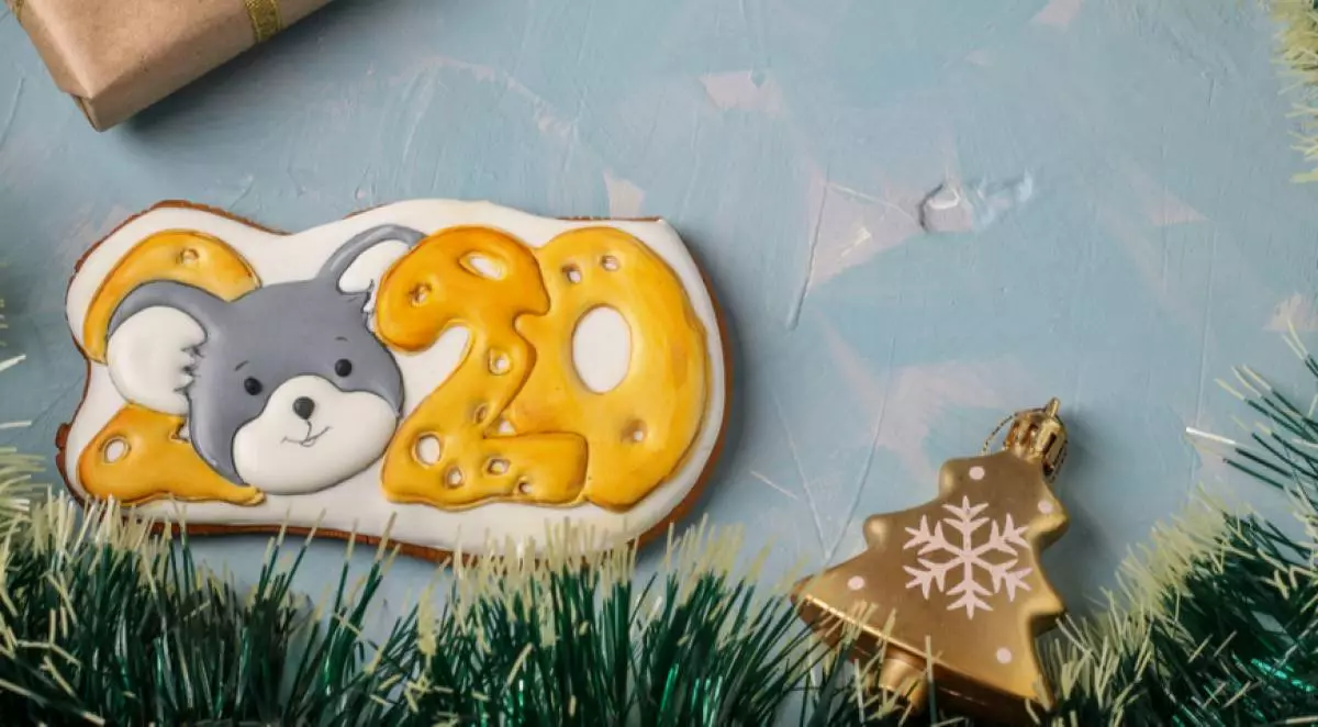 11 Friends of A Gingerbread Man atau Idea Hiasan Cookie untuk Tahun Baru di Gastronom.ru 10901_17