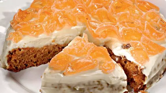 Apple Carrot Cake, ნაბიჯ ნაბიჯ რეცეპტი ფოტოებით