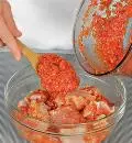 Fénykép a recept előkészítéséről: Red Pork Kebab, 2. lépés