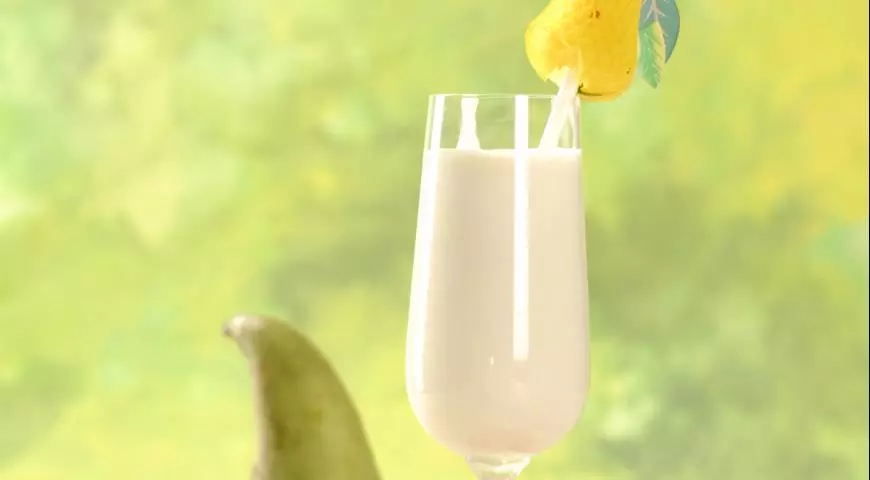 Melkcocktail met peren