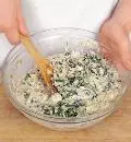 Recipe ea ho pheha: soft casserole ea raese le spinach le fema, mohato oa 2