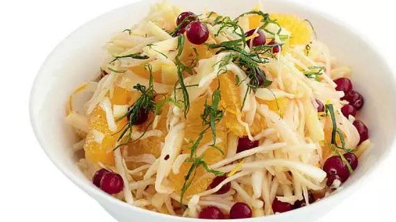 Salad bắp cải với cranberries, công thức từng bước với hình ảnh