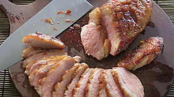 Duck Breasts in zoet-scherp glazuur, stapsgewijs recept met foto's