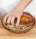 Foto van die voorbereiding van 'n resep: 'n koek met beesvleis, hoender en gans, stap nommer 6