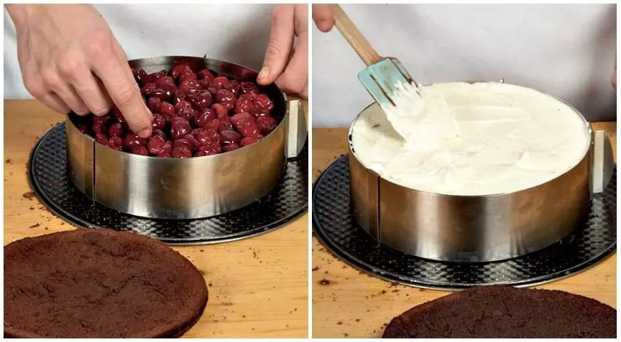 Comment faire cuire un gâteau au chocolat parfait avec cerise 11537_8