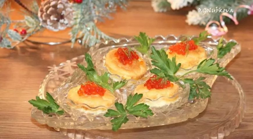 Photo Cooking Resepti: Creamy Souffle beshamelikastikkeella, vaihe nro 12