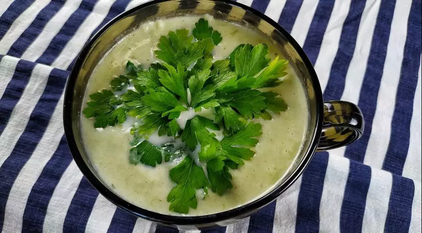 Soupe de choux crème 