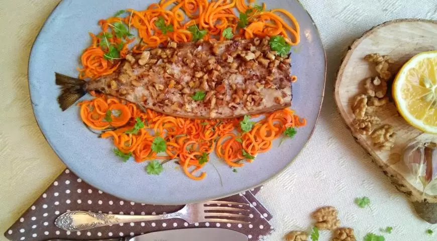 Mackerel Fillet বাদাম 2 সঙ্গে বেকড