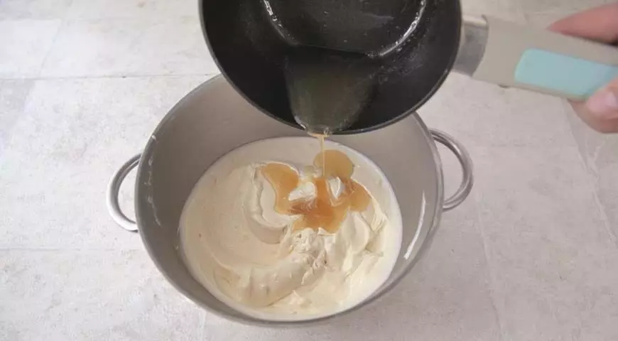 Foto vārīšanas recepte: Berry siera kūka bez cepšanas, 3. solis 4