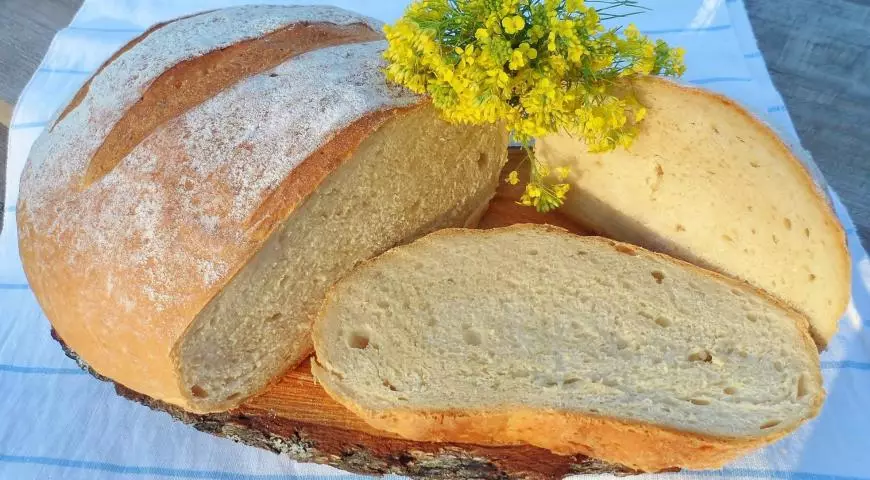 Letní chléb na Prostokvash nebo Kefir