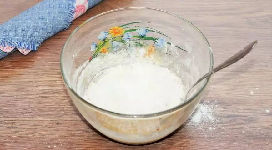 Foto foto gatavošanas recepte: cepumi ar riekstiem, soli №4