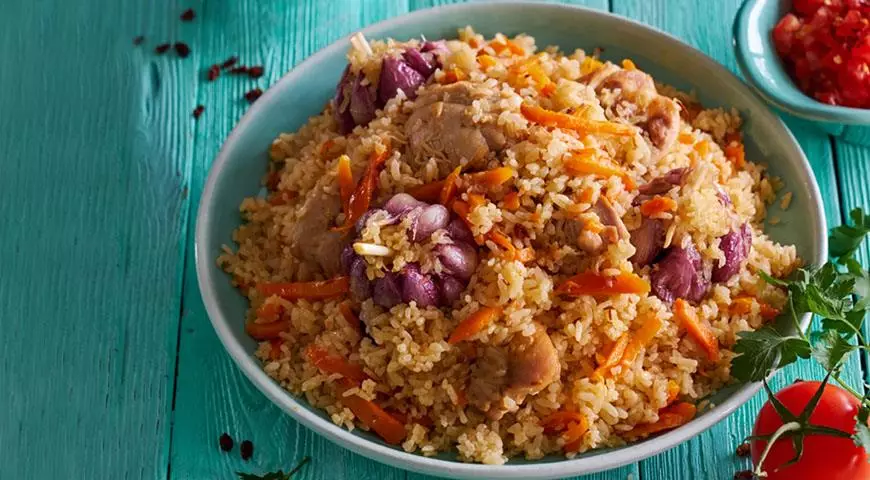 Pilaf amb pollastre