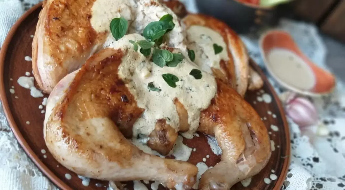 Chicken Tapac und Hühnchen Schweruli, Schritt-für-Schritt-Rezept mit Foto