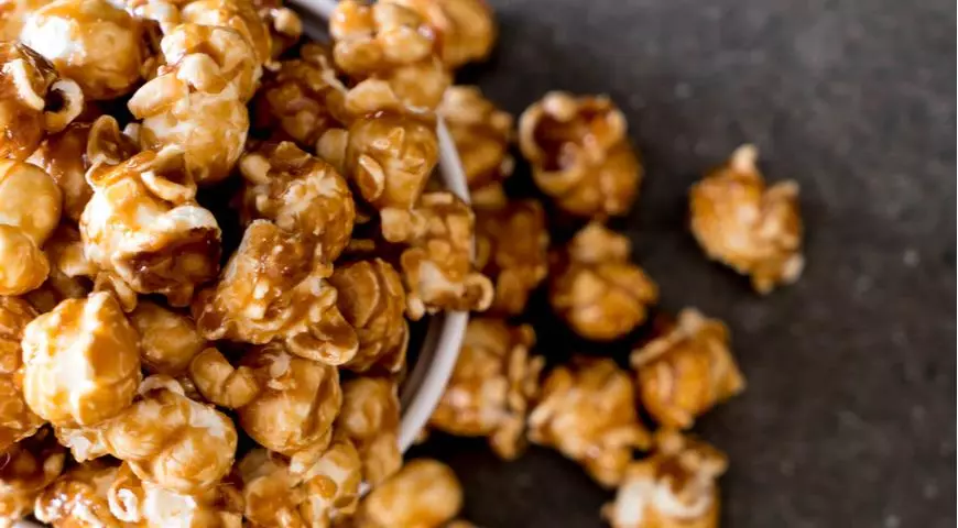 Sweet Popcorn met Maple Siroop