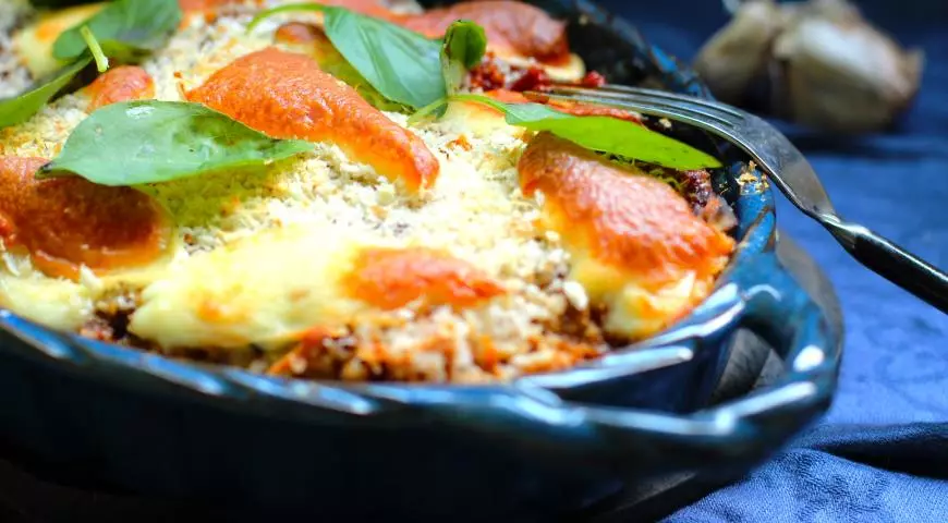 Foto della preparazione della ricetta: Parmajan da melanzane, passo numero 6