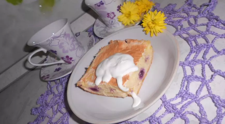 Nyiapkeun casserole pondok pondok pikeun sarapan