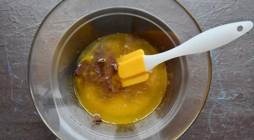 Ata kuka Recipe: Brauni, Laasaga numera 2