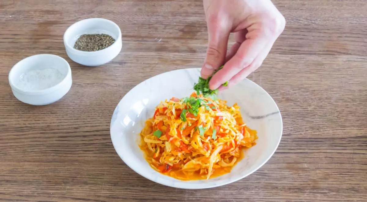 Foto-Kochen Rezept: Würziger Kohlsalat, Schritt Nr. 6