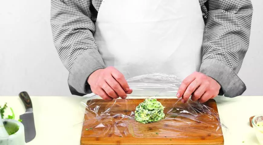 Foto vu Kachen Rezept: Lachs an der Folie op der Grill, Schrëtt 3