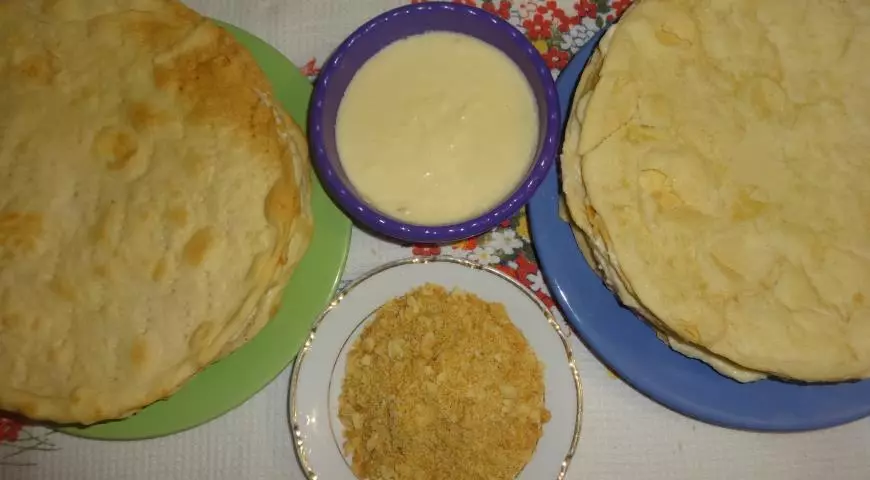 Stok Foto Memasak Resipi: Kek Napoleon, Langkah №11