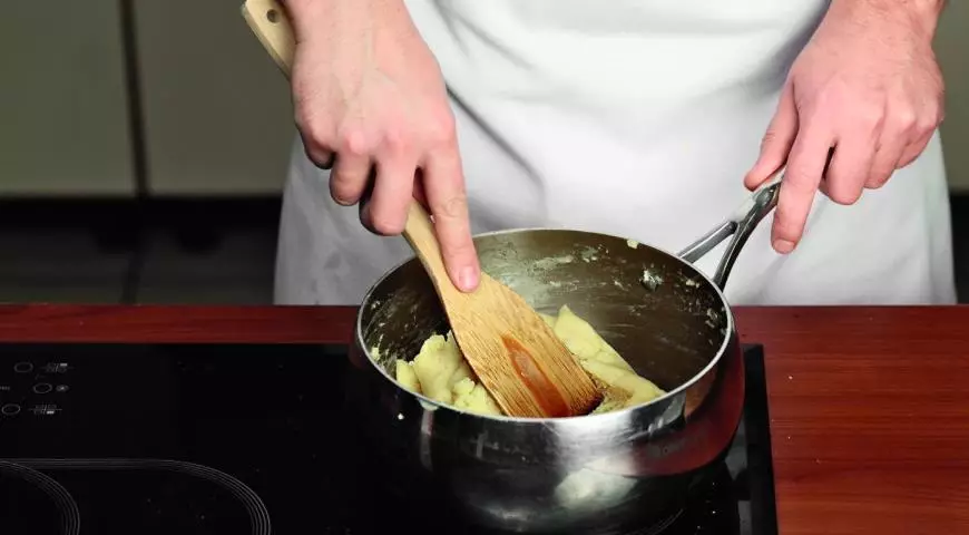 Resipi Memasak Foto: Keuntungan Keju Perancis, Langkah No. 2