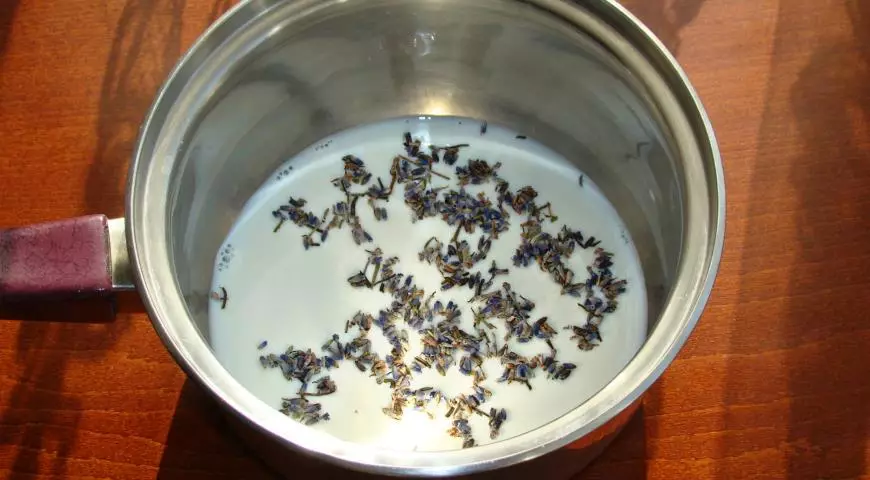 Fénykép a recept előkészítése: Lavender Dying Sütemények, 2. lépés