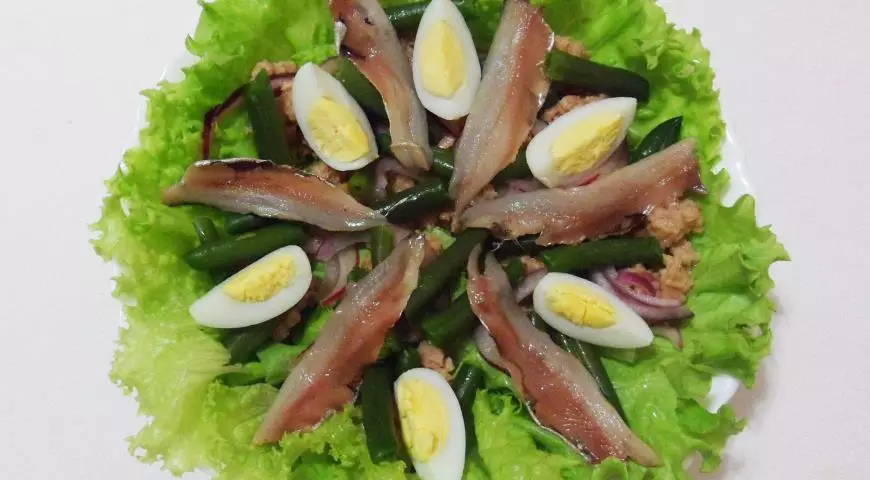 Llun Coginio Rysáit: Salad