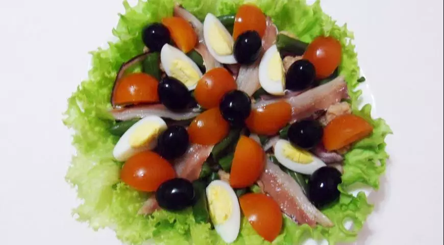 Llun Coginio Rysáit: Salad