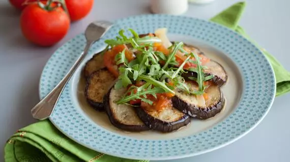 Aubergine in de zomer, stapsgewijs recept met foto's