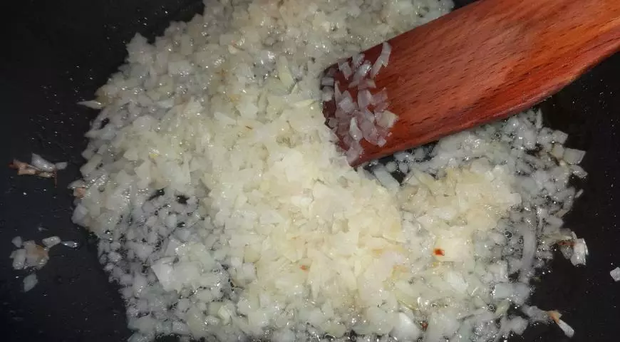 Foto-Kochen Rezept: Paella mit Muscheln und Gemüse, Schritt Nummer 5