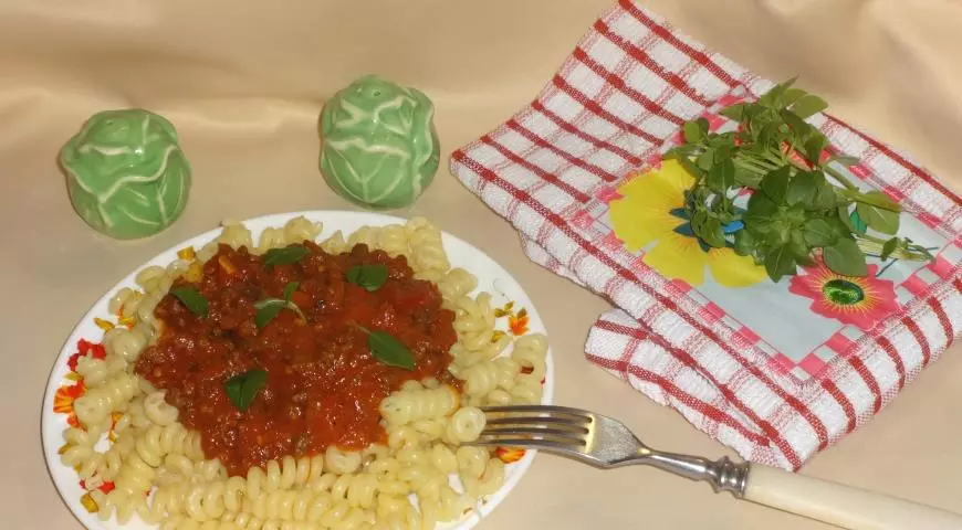 Foto des Koches Rezept: Pasta Bolognese, Schritt Nummer 10