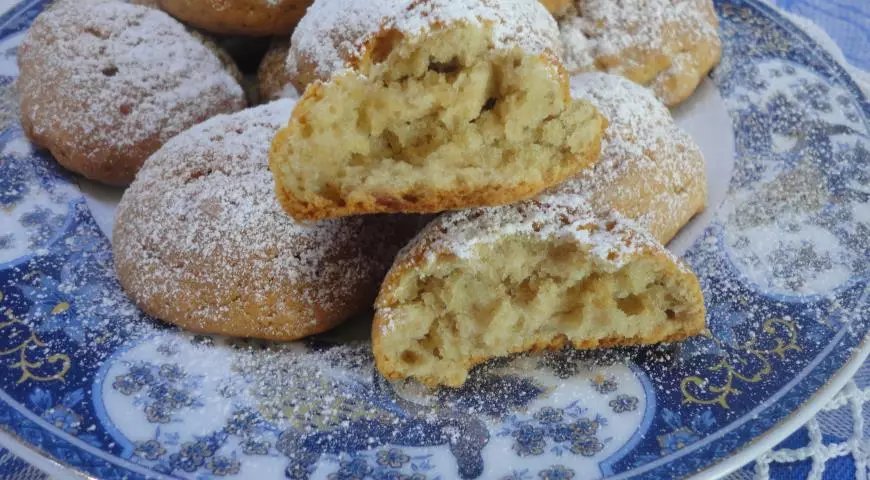 Curd Coffee Cookies.