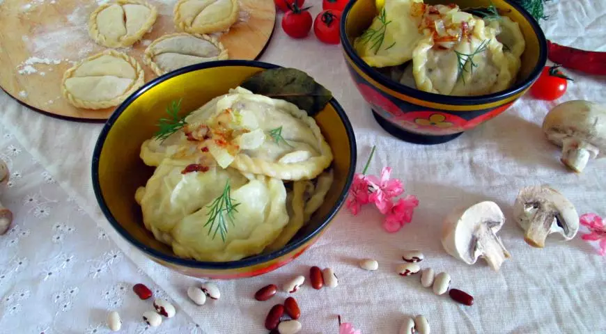 Hoe kinne jo lean dumplings mei dûbele stuffing koekje