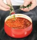 Foto vārīšanas recepte: tomātu zupa ar seklu pastu, 6. solis