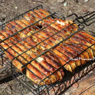 Chicken Kebabs tare da Soy Sauce