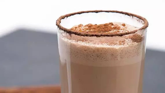 Шоколадова кафе Frapp, стъпка по стъпка рецепта със снимки