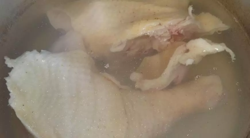 Foto av forberedelsen av oppskriften: Stew of poteter og kylling, trinn nummer 1
