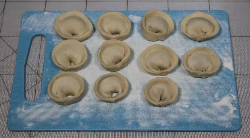 Foto Cooking Recipe: Dumplings mei Mushroom Stupling, Stap Number 7